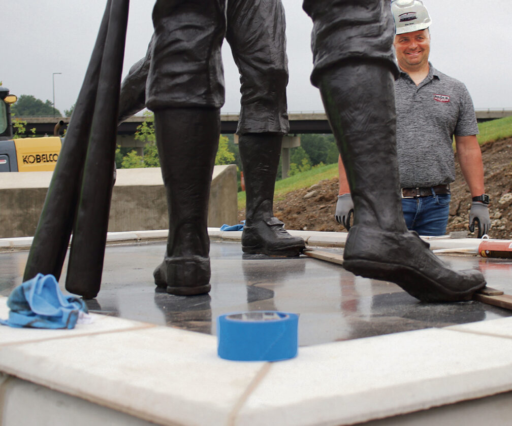 Baseball handshake statue promises to be hit | News, Sports, Jobs - The ...